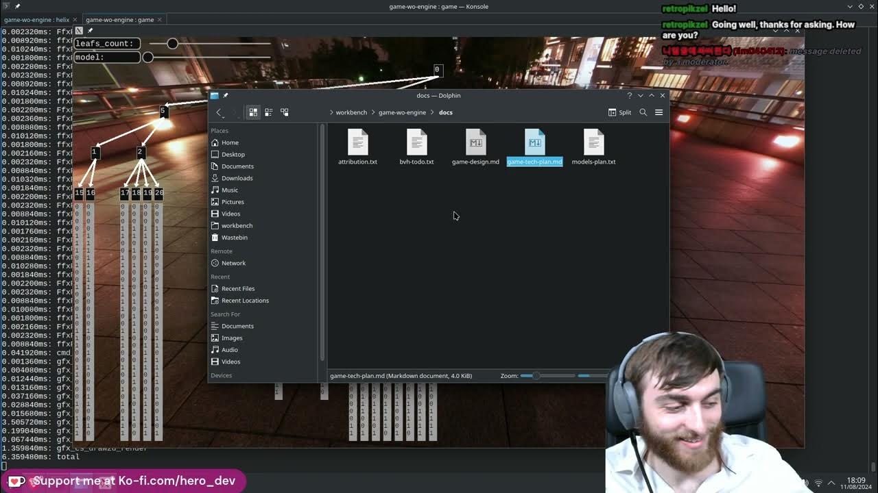 Game Tech Plan | Game W/O Engine Day 149 | C | Vulkan | Linux & Windows - YouTube
