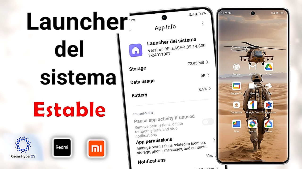 🥰 DESCARGA YA !! NUEVA VERSIÓN DEL LAUNCHER PARA TU XIAOMI Y REDMI ...