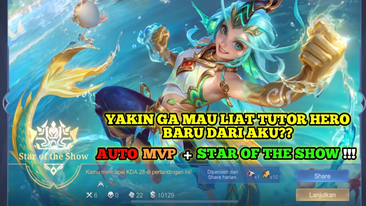 HERO BARU KALEA! OP BANGET BISA NGEHEAL + BERDAMAGE! FIX AUTO BAN - YouTube