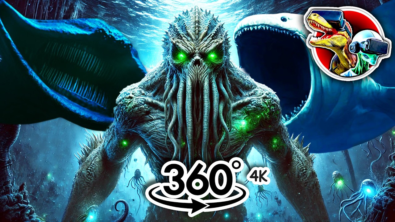 360 Cthulhu vs Bloop and El Gran Maja Epic Battle | 360 video 4K - YouTube