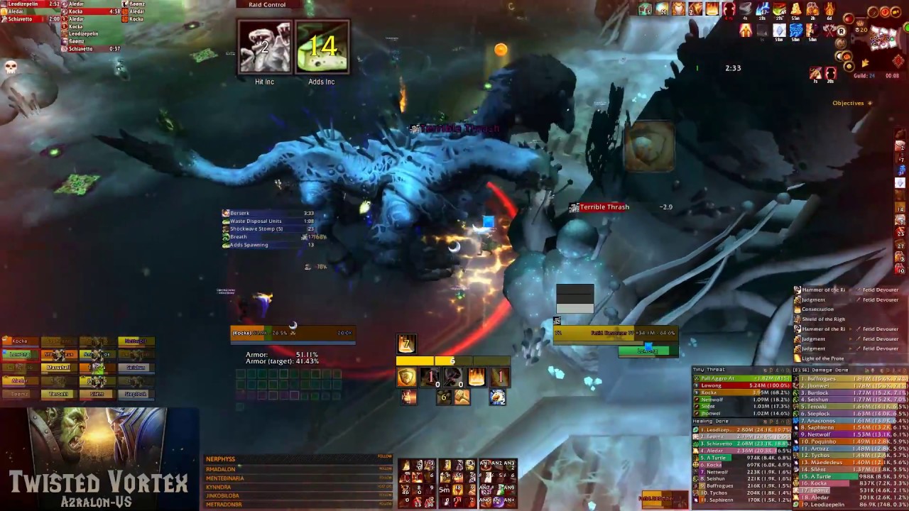 Twisted Vortex vs Fetid Devourer Mythic - YouTube