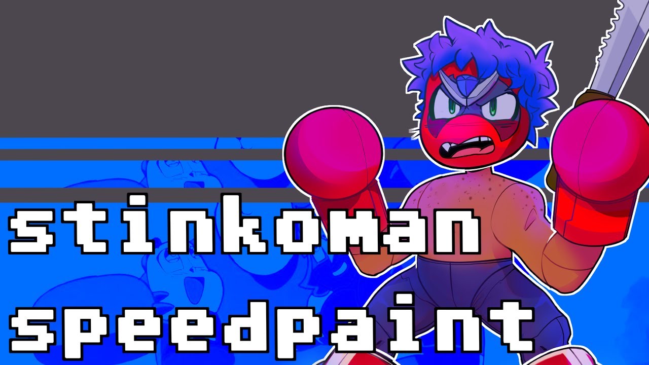 Stinkoman 20x6 Speedpaint | kotektoad - YouTube