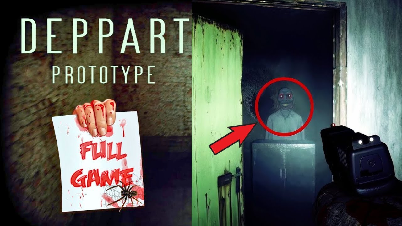 I GOT STUCK IN A SUPER REALISTIC DANGEROUS HORROR GAME || DEPPART ...