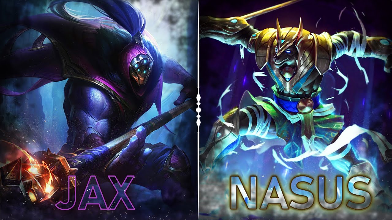 [Condensé] Jax VS Nasus | Il faut abattre ce DOGO ! - YouTube