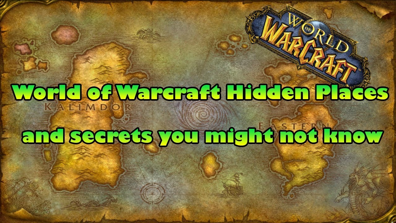 World of Warcraft Vanilla - Hidden Places (Tauren Hut, Hyjal Portal and ...