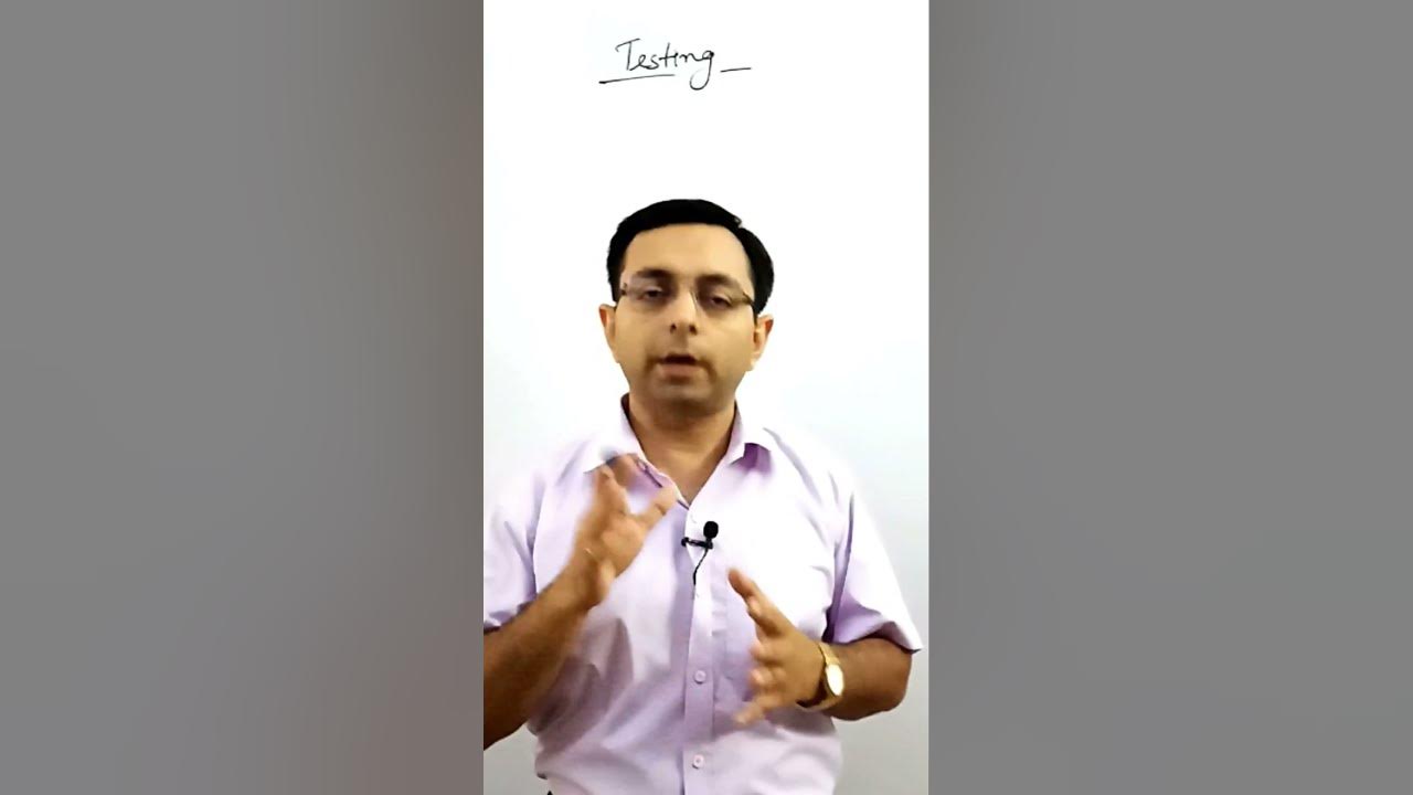 What is Testing in Software Engineering | Dr. Kapil Govil I Part 5 ...