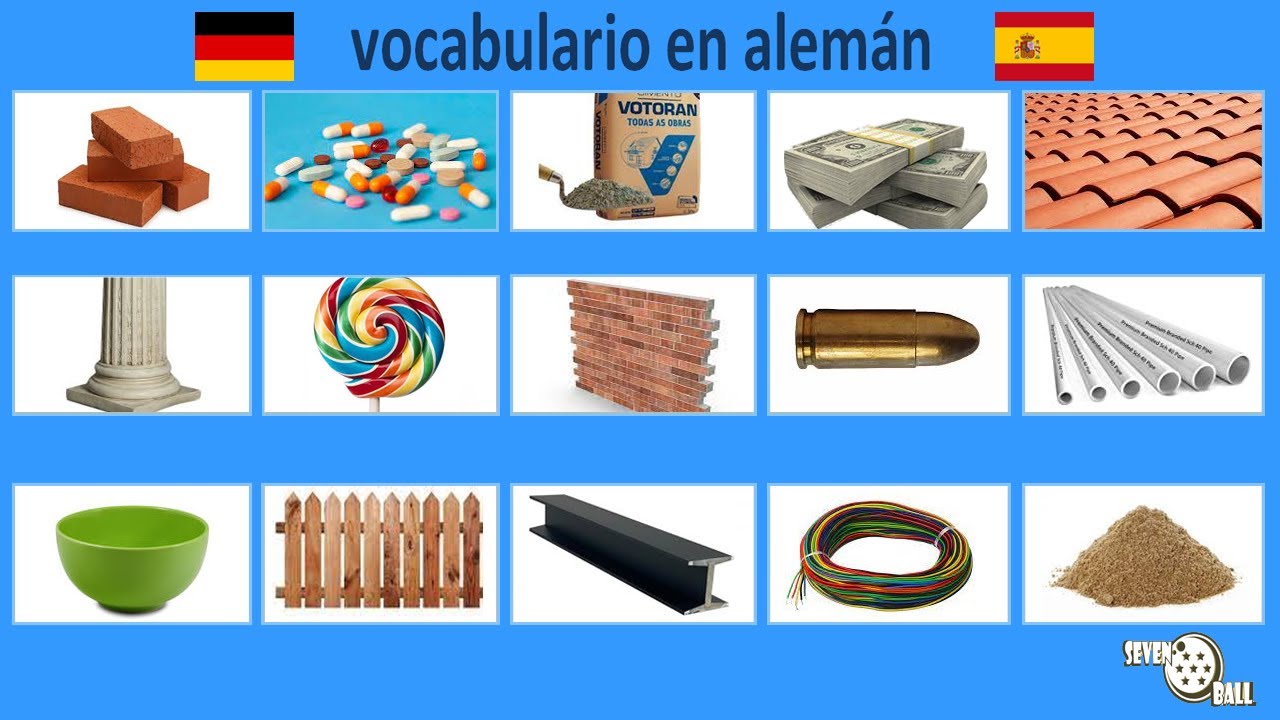 clase de alemán - vocabulario en alemán - YouTube