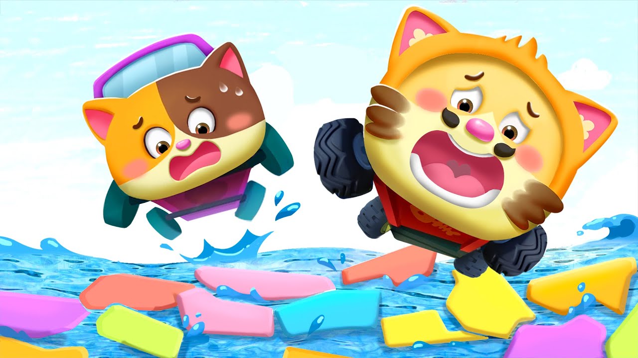 London Bridge is Falling Down | Cars World | Nursery Rhymes | Kids Song ...