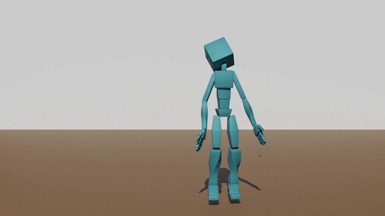 Animation idle - newbies in Blender 2.8 - YouTube