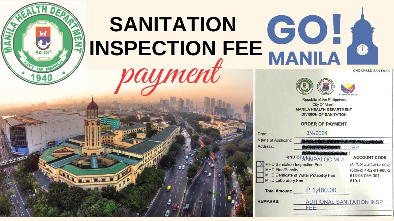 Sanitation Inspection Fee Payment thru Go Manila ( Mastercard Payment ...
