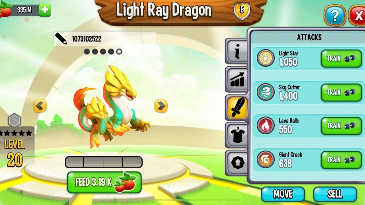 Light Ray Dragon con rồng của ánh sáng ban phát sự sống cho Dragon ...