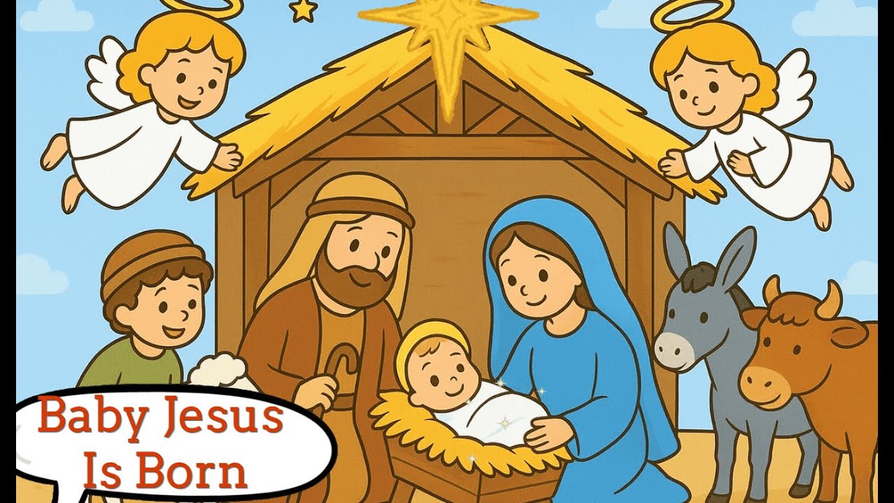 🌟Jesus Is Born Today | Christmas Song for Kids - YouTube