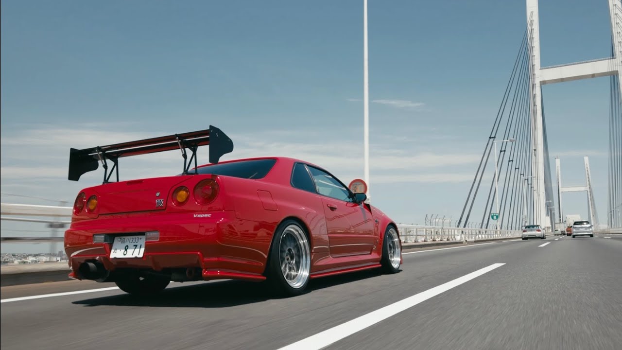 魔王MCR号 スカイラインR34 GTR - YouTube