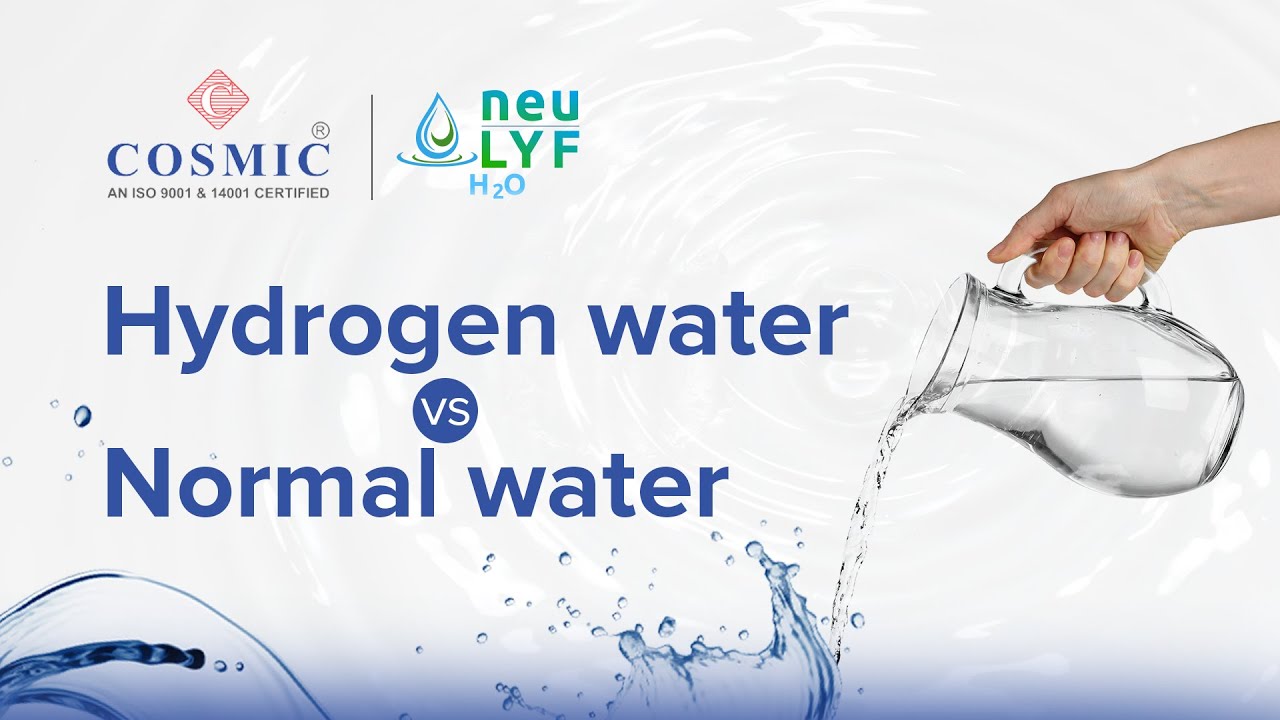 Hydrogen Water vs. Normal Water: Live Testing and Comparison - YouTube