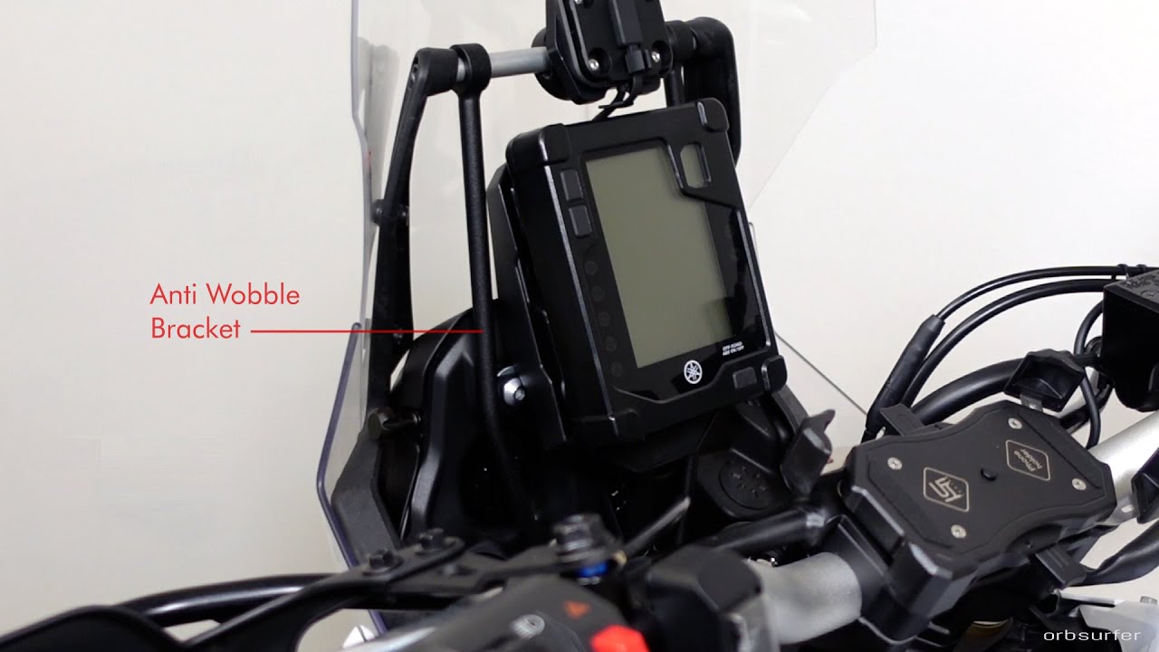 Yamaha Ténéré 700 - Anti Wobble GPS Navigation Brackets; i.e. Camel ADV ...