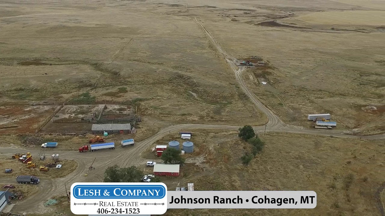 Johnson Ranch For Sale In Cohagen, Montana - YouTube