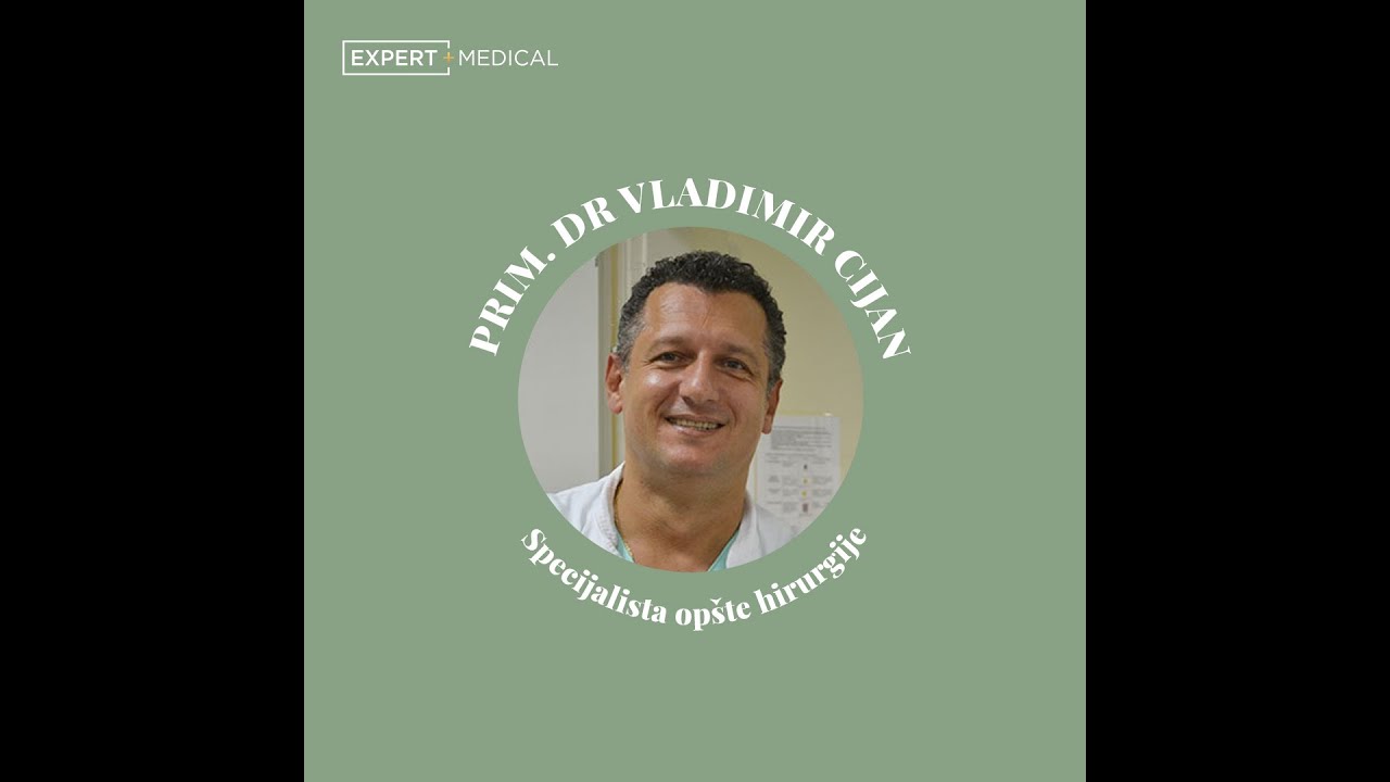 Prim dr Vladimir Cijan - O hernija servisu - YouTube