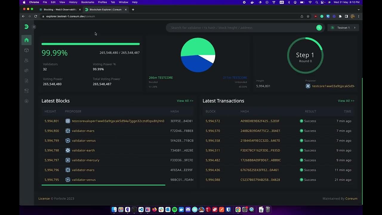 Blocklog Demo - Consensus Hackathon May 2023 - YouTube