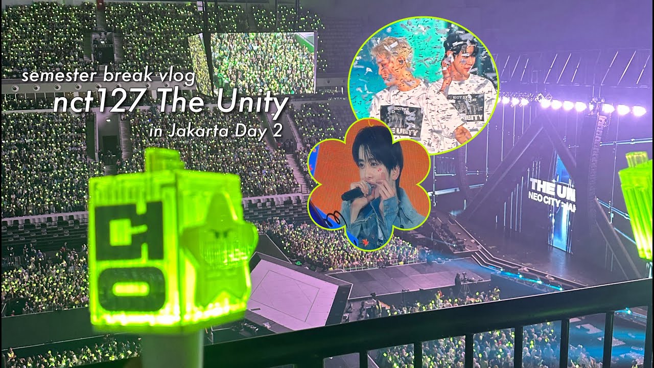 nct 127 the unity in jakarta vlog | going to concert alone on semester ...