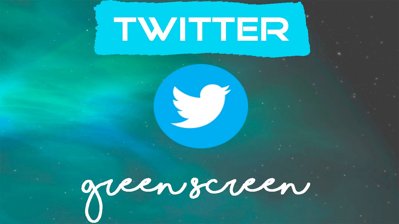 TWITTER LOGO ANIMATION | GREEN SCREEN - YouTube