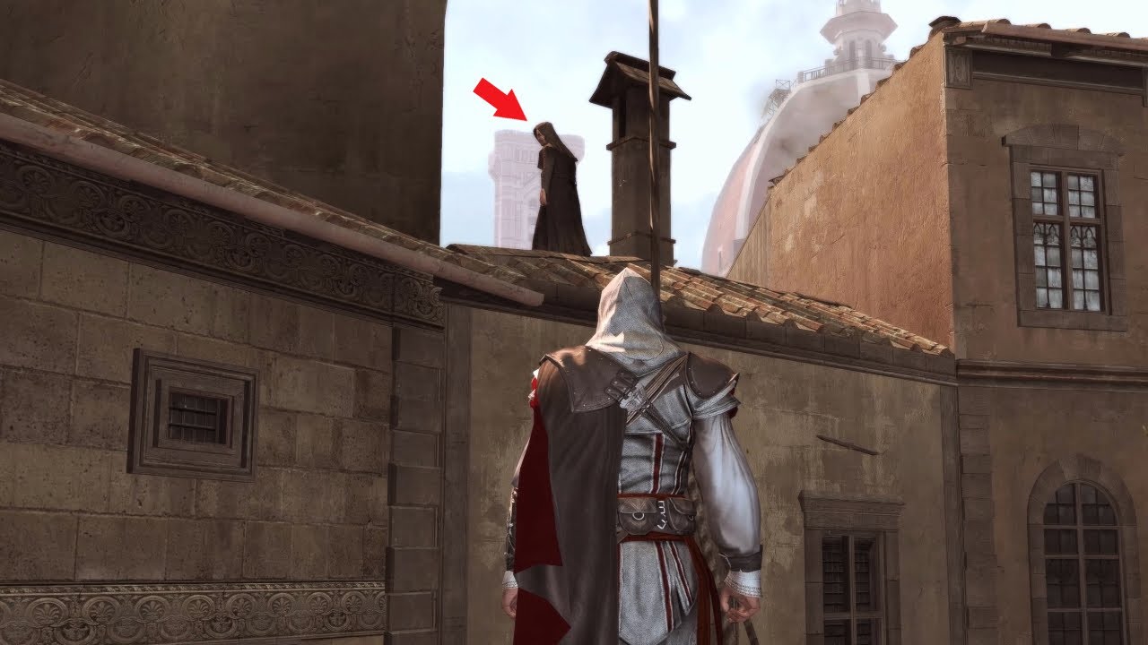 What Is This NPC Doing on the Roof? Is He an Assassin? - YouTube