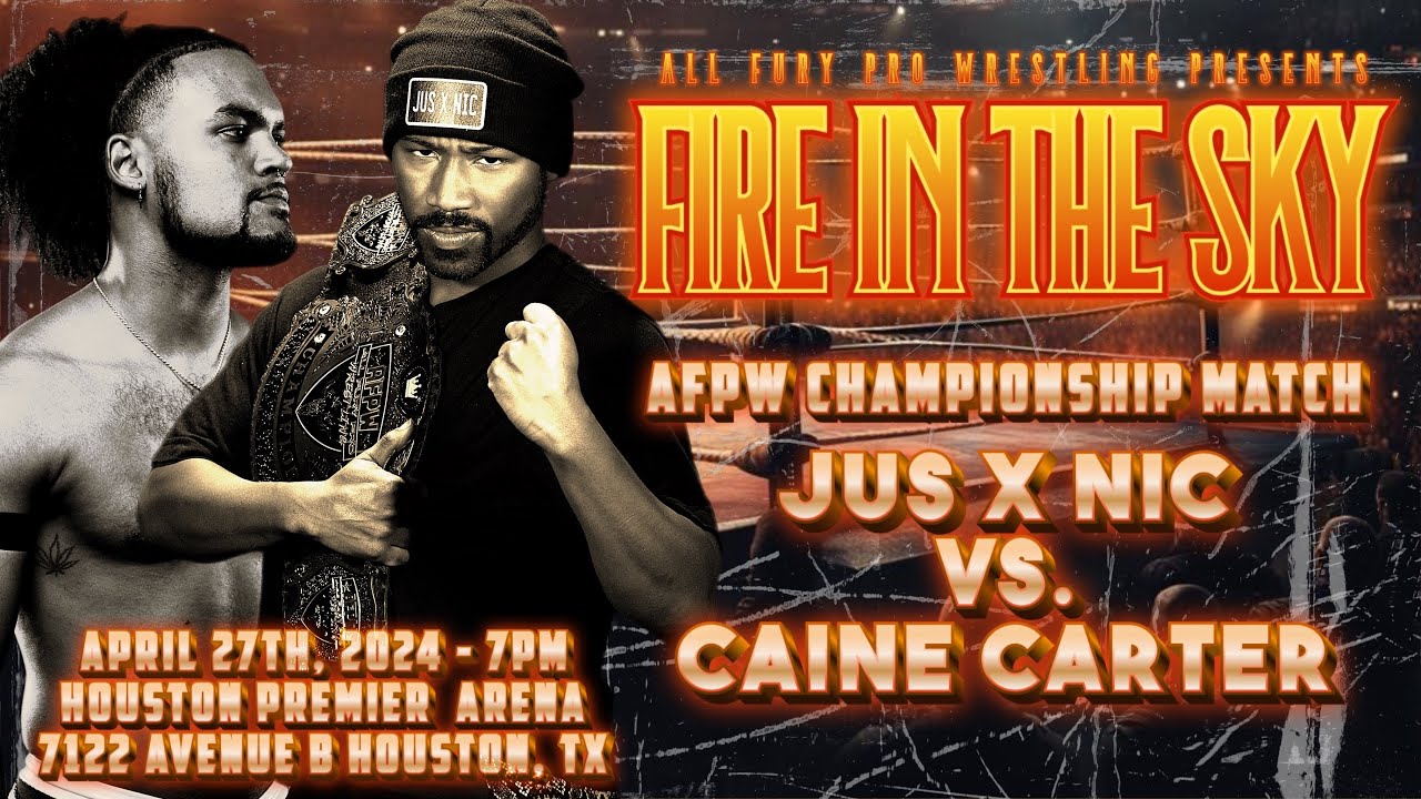 Caine Carter vs. Jus X Nic - AFPW Title Match from All Fury Pro ...