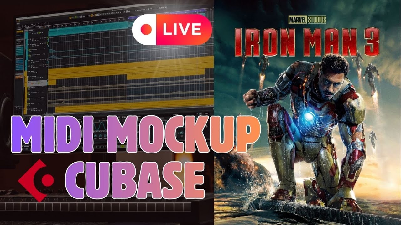 🔴 NA ŻYWO: "IRON MAN 3 - Brian Tyler - Epic Orchestra Midi Mockup ...