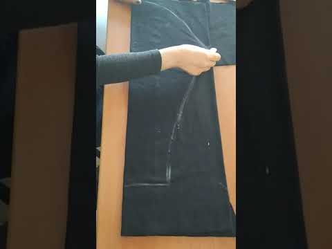 ustu büzgülü kol kalıbı, pratik kısa anlatım