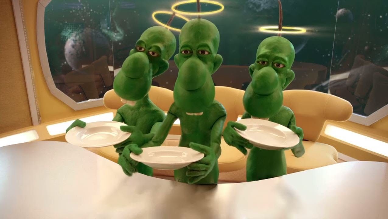 Publicité Lustucru 2015 : Les martiens sont fêlés des délicieuses pâtes ...