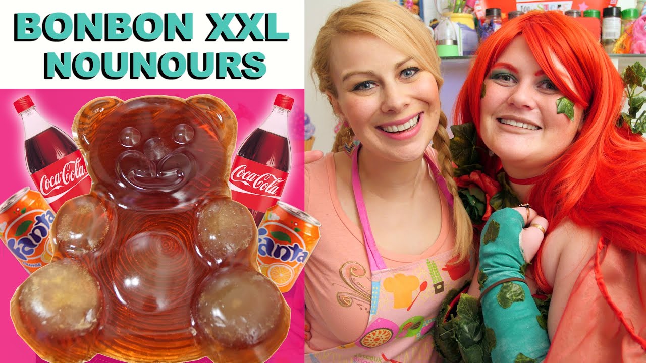 Bonbon XXL Nounours au Coca Cola et Fanta ♡ Virginie fait sa cuisine ...
