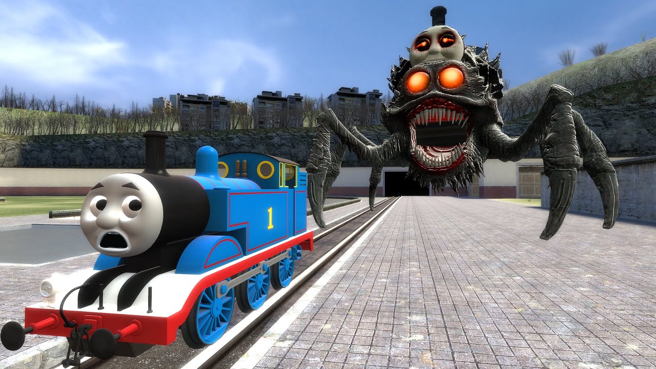 Building a Thomas Train Chased By Corrupted Thomas,Cursed Thomas,Thomas ...