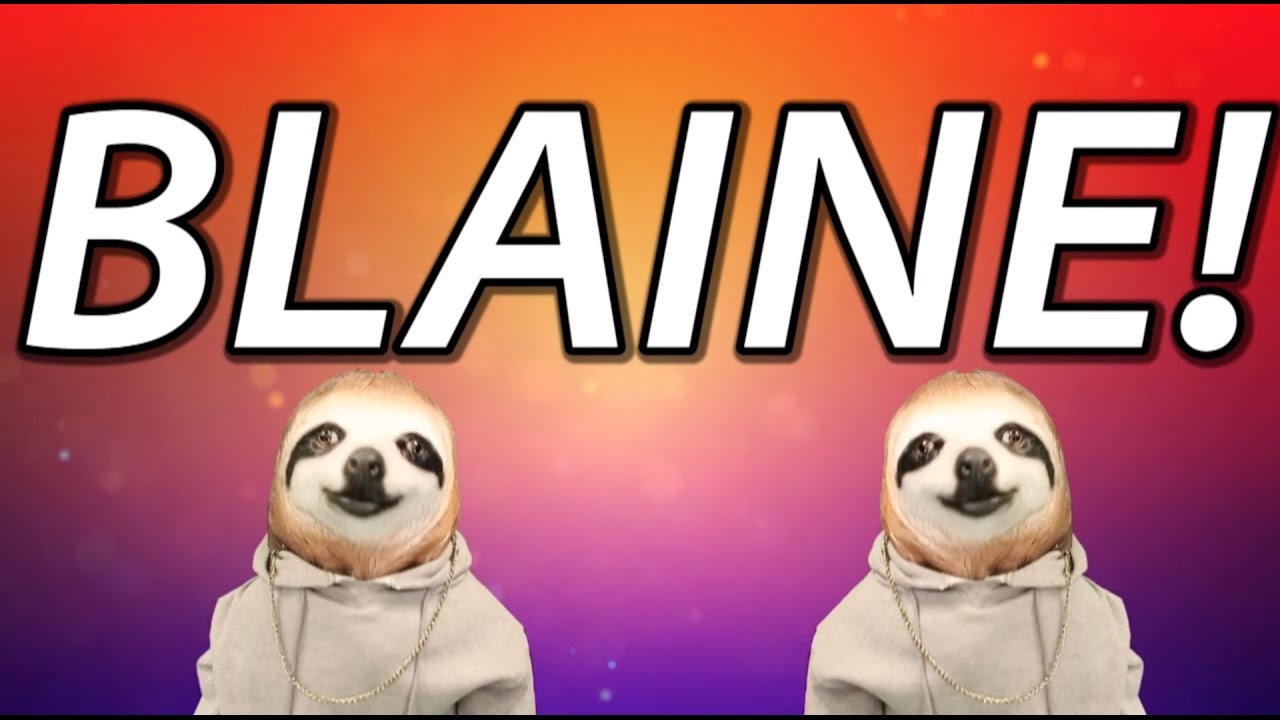 HAPPY BIRTHDAY BLAINE! - SLOTH HAPPY BIRTHDAY RAP - YouTube