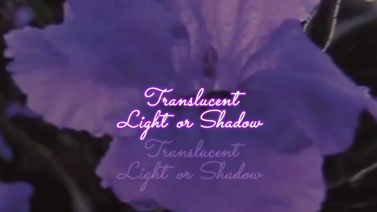 Quick Tip 415 - Translucent Light or Shadow - YouTube