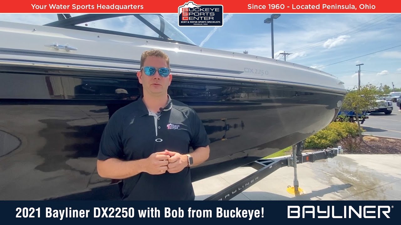 2021 Bayliner DX2250 Walk Around Details With Bob - YouTube