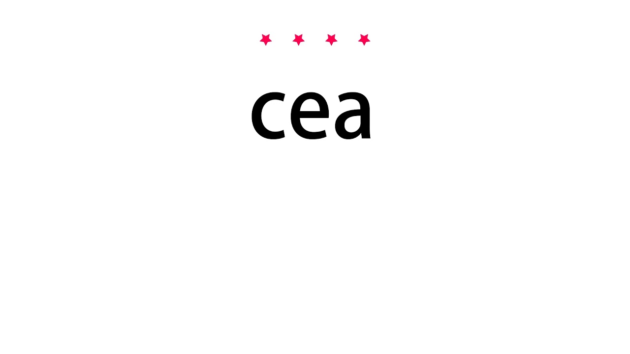 How to pronounce cea - Vocab Today - YouTube