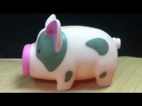 Piggy Sound Coin Bank - YouTube