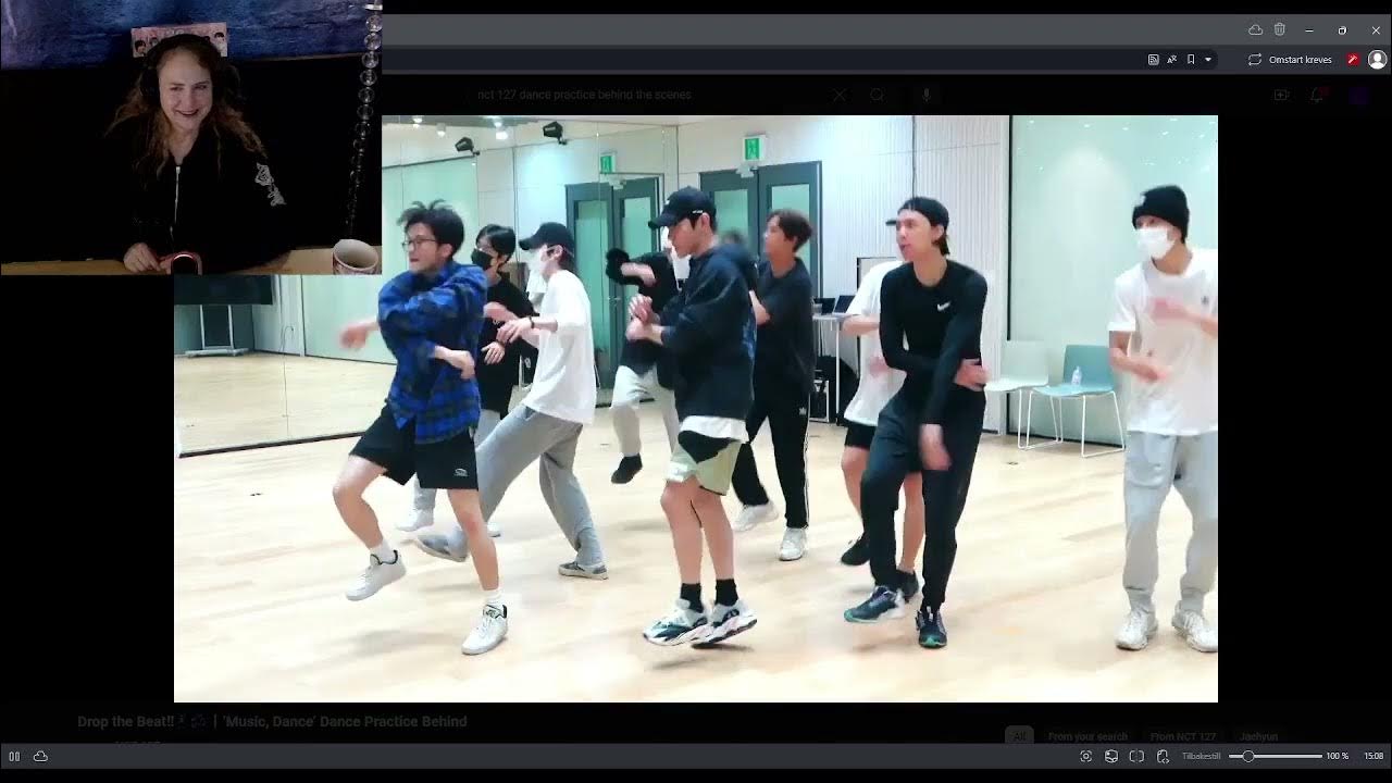 Choreographer React to NCT 127 "Drop the beat" dance practice, behind the scenes. - YouTube