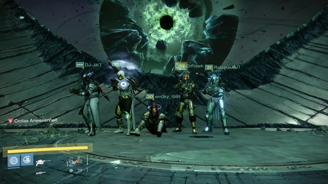 Destiny Raid - Crotas End - Final Boss Gameplay - YouTube