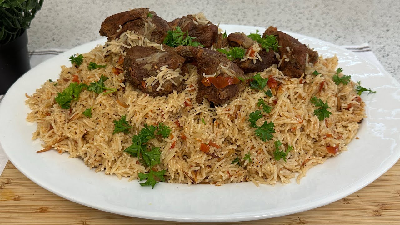 How To Make Quick and Simple Dampukht (Rice with Tomato) - YouTube
