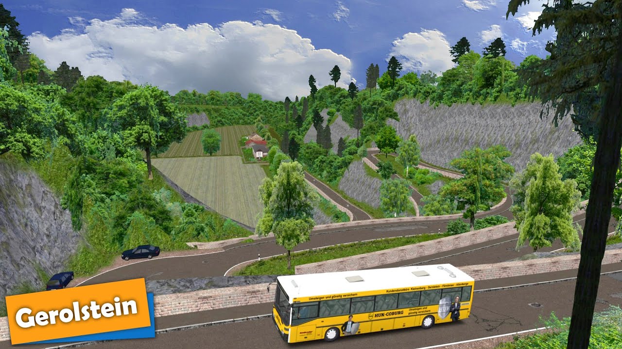 OMSI 2 Gerolstein - Verspätung, Serpentinen, Stress & enge Straßen 🚌 ...
