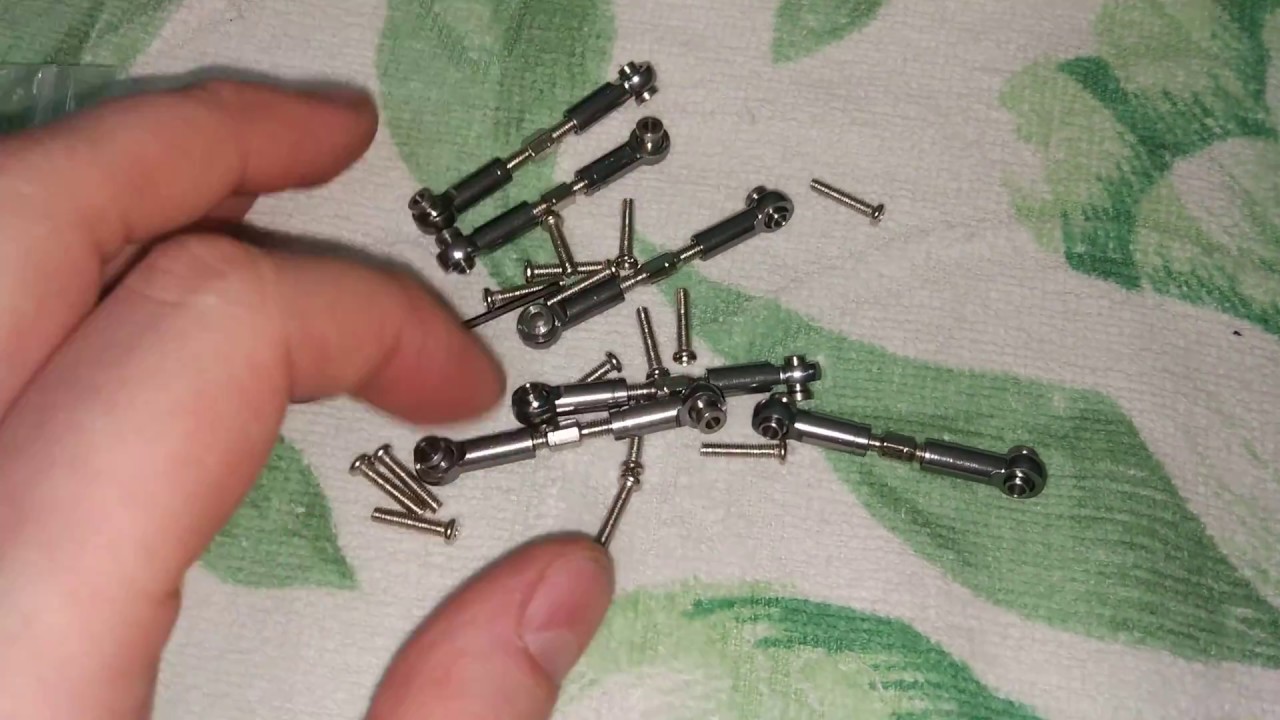 Metal Adjustable Rods RC Car Parts - YouTube
