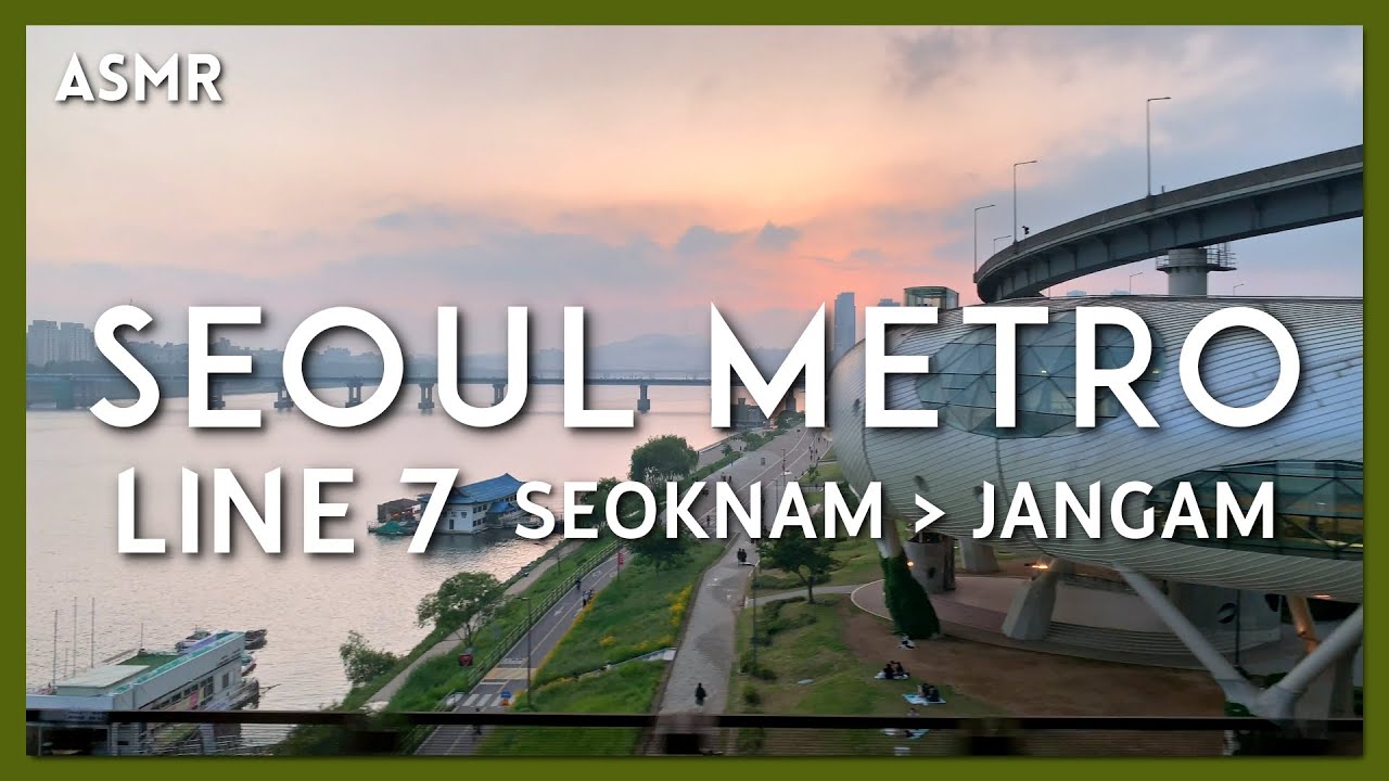 SEOUL METRO | 서울교통공사 지하철 7호선 연장 석남역 - 장암역 전구간 주행영상 장암행 729편성 Subway ...