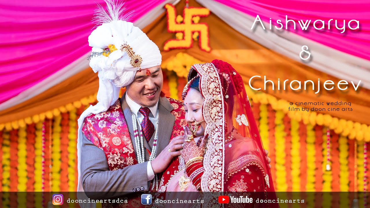 Aishwarya & Chiranjeev | Rung Cinematic Wedding Video | Dharchula | DCA ...