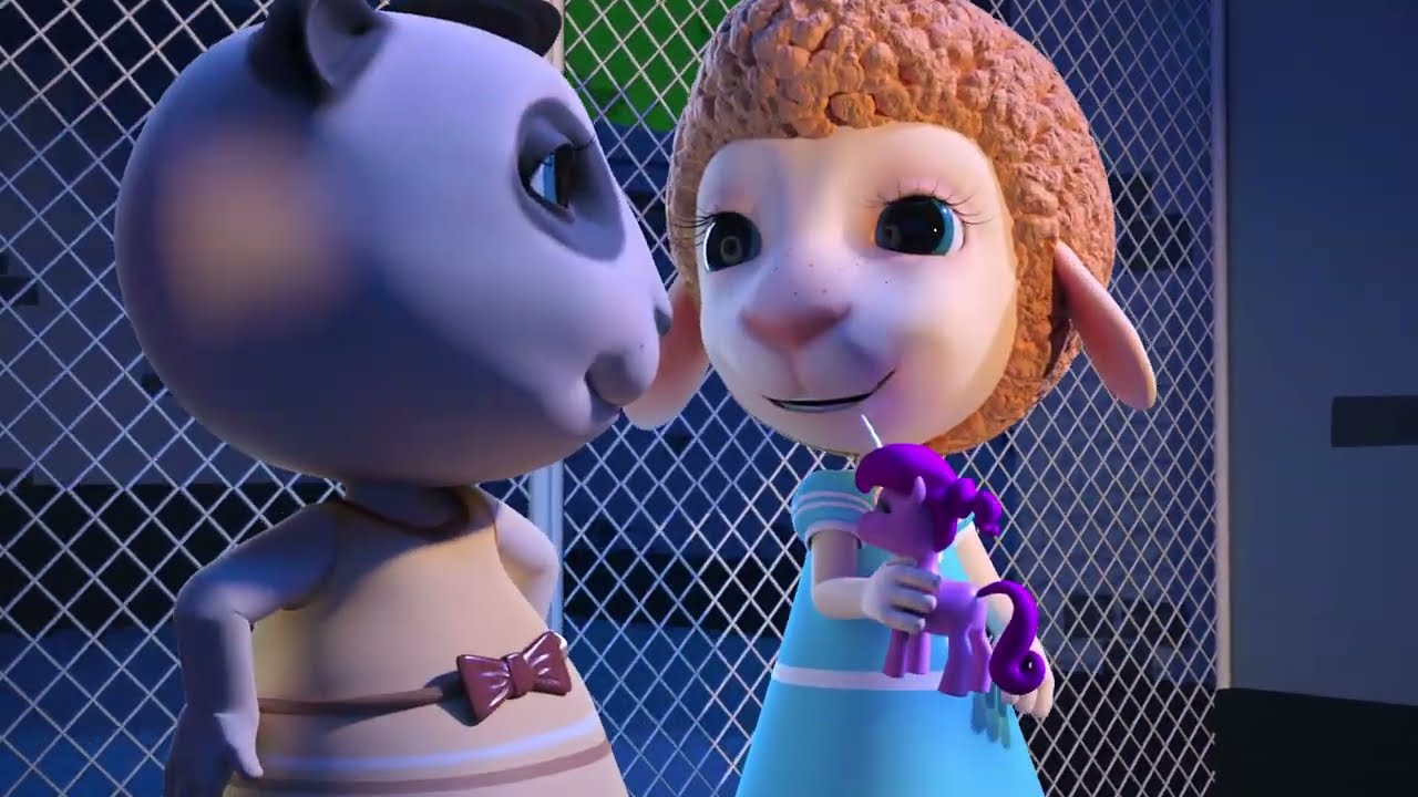 Big Scary Monster Chasing Friends | Cop and Rabbit Run Away | Kids ...