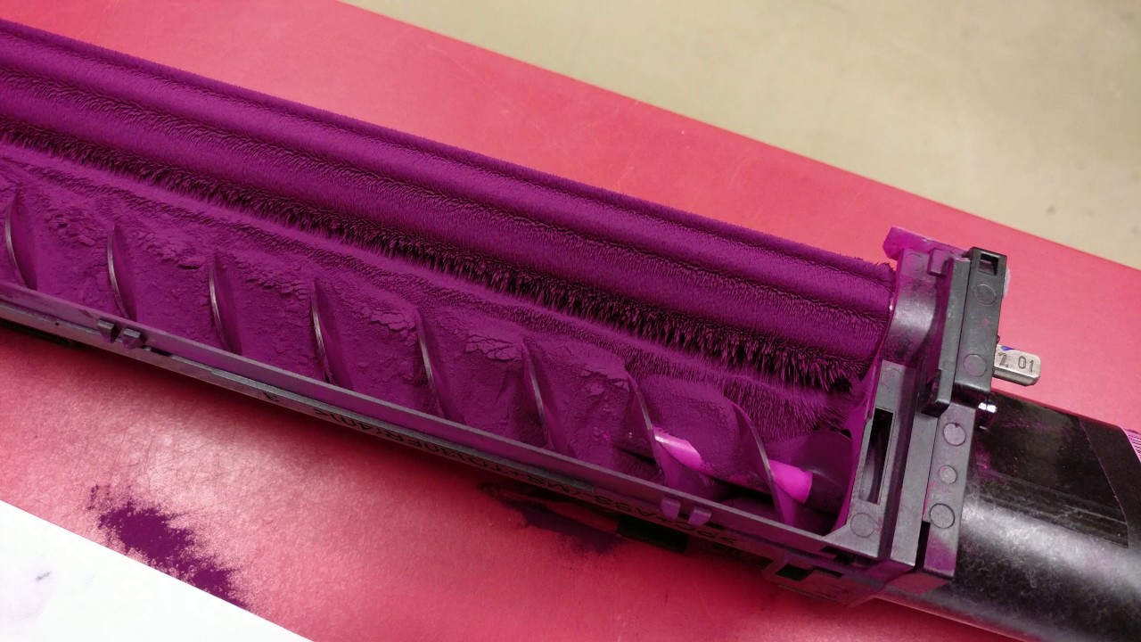 Photocopier Magnetic Toner - YouTube