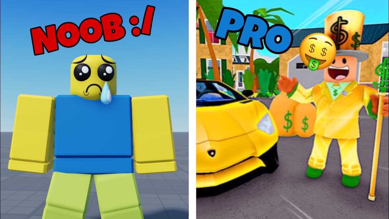 ROBLOX NOOB VS PRO YOUTUBER! I BECAME THE MOST FAMOUS YOUTUBER!! - YouTube