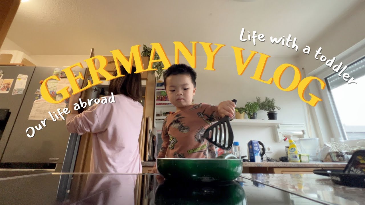 LIFE IN GERMANY 🇩🇪 The slow boring days of motherhood + the cold is ...