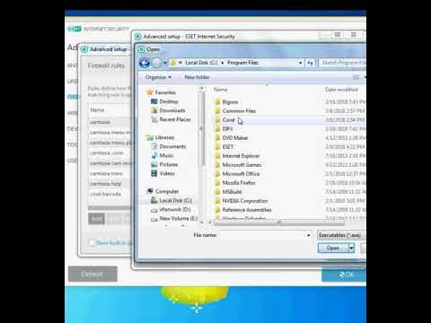 How to block internet connection for CorelDraw - YouTube