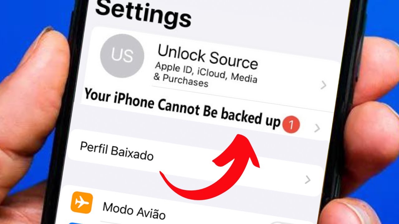 Your iphone Can't Be Backed Up | your iphone cannot be backed up ...