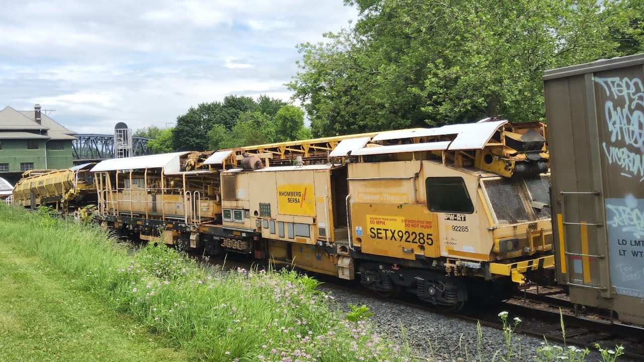 A cloudy day on the Norfolk Southern Lehigh line in Phillipsburg NJ ...